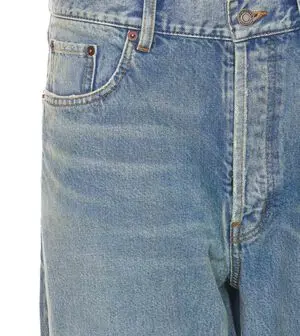 Saint Laurent Loose-fit Mid-rise Jeans