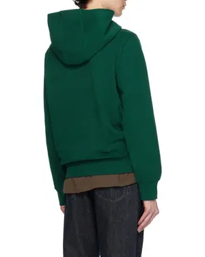 Moncler Logo Patch Long Sleeved Hoodie