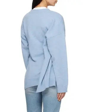 Victoria Beckham Gathered Detail Sweater