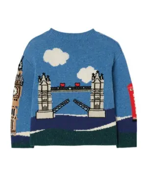 Burberry London Bear Wool Blend Sweater