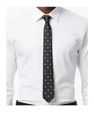 Hugo Boss Jacquard Braided Tie