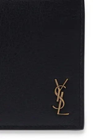 Saint Laurent Monogram Leather Wallet