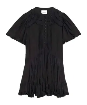 Isabel Marant Étoile Celyana Gathered Short Dress