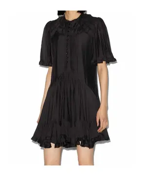 Isabel Marant Étoile Celyana Gathered Short Dress