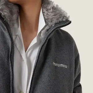 Miu Miu Fleece Down Jacket
