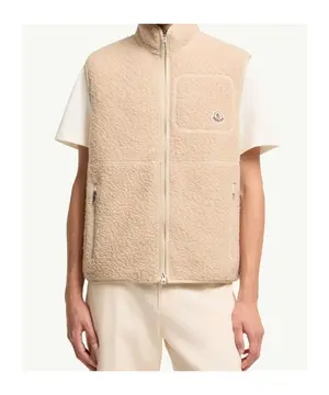 Moncler Logo Patch Knit Gilet