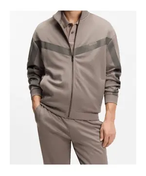 Hugo Boss Logo Zip Sweatshirt