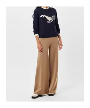 Max Mara High Waisted Wide Leg Casual Pants