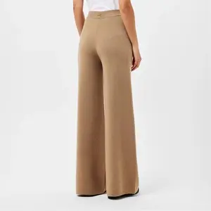 Max Mara High Waisted Wide Leg Casual Pants
