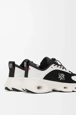 Loewe X On Collaboration Lace-up Sneakers - Black/eggshell Color
