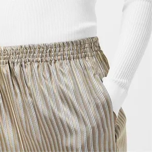 Max Mara Wide Leg Striped Pants