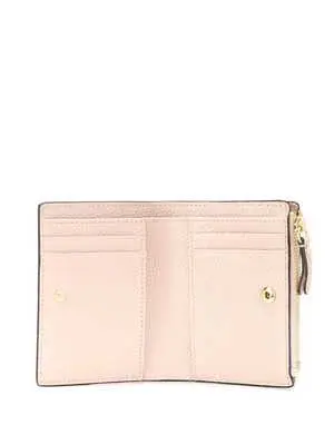 Michael Kors Logo Plaque Bi-fold Wallet