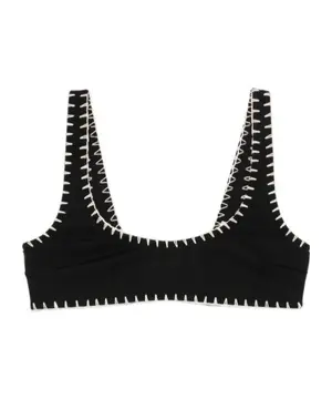 Nanushka Malti Bikini Top - Black