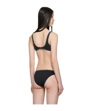 Nanushka Malti Bikini Top - Black