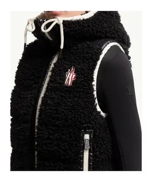 Moncler Teddy Hooded Insulated Gilet