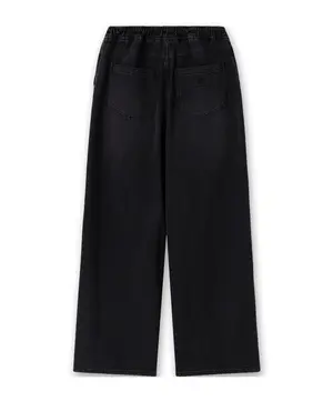 WOOYOUNGMI Wide Banding Denim Pants