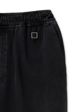 WOOYOUNGMI Wide Banding Denim Pants