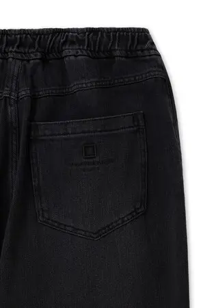 WOOYOUNGMI Wide Banding Denim Pants