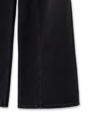 WOOYOUNGMI Wide Banding Denim Pants