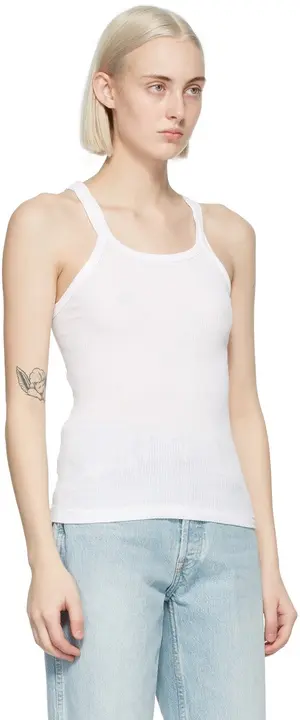 RE/DONE Ribbed Tank Top