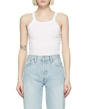 RE/DONE Ribbed Tank Top