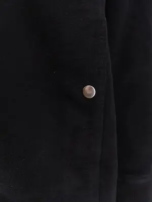 Rick Owens Oversized Zip-up Jacket - Black