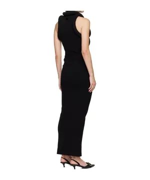 JEAN PAUL GAULTIER 3d-knit Maxi Dress With Detachable Embellishment