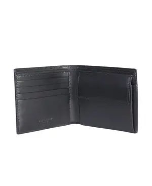 Saint Laurent East/west Bifold Wallet - Black