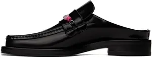 Martine Rose Bead Chain Leather Loafers