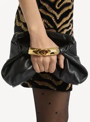Balmain Dinner At 8 Small Bag In Smooth Leather