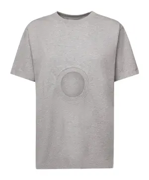 Coperni Window Circular Opening T-shirt - Gray