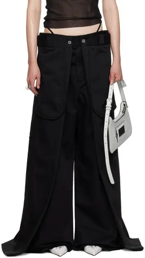 JEAN PAUL GAULTIER Low-rise Casual Pants