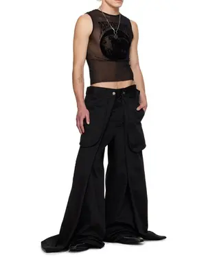 JEAN PAUL GAULTIER Low-rise Casual Pants