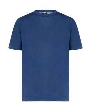 DRUMOHR Solid-color T-shirt - Blue