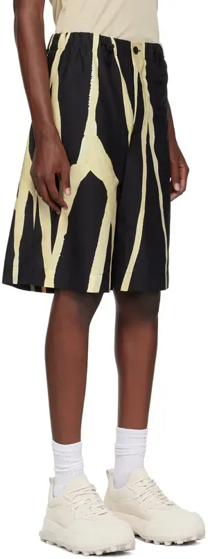 Nanushka Printed Cotton-blend Bermuda Shorts