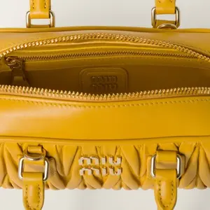 Miu Miu Arcadie Matelassé Nappa Leather Bag