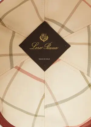Loro Piana Baseball Cap - White