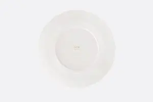 Dior Printed Porcelain Dinner Plate