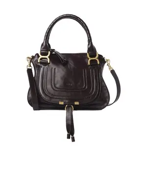 Chloé Marcie Small Tote Bag - Auburn