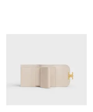 Celine Small Flap Wallet Triomphe In Lizard