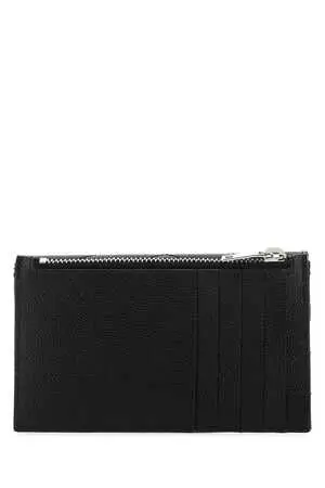 Saint Laurent Logo Quilted Flap Wallet