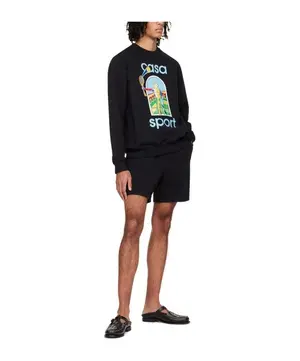Casablanca Case Sport Graphic Printed Sweatshirt
