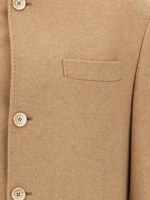 Brunello Cucinelli Stand Collar Short Coat