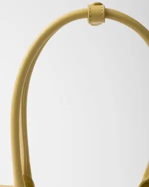 Prada Galleria Medium Leather Bag - Vanilla