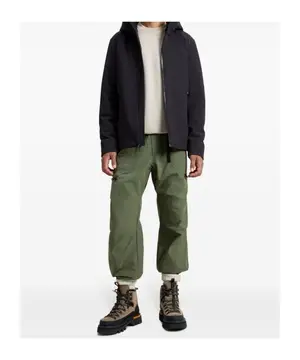 Woolrich Softshell Jacket With Hood And Zip Fastening