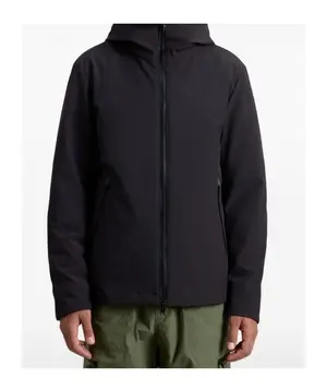 Woolrich Softshell Jacket With Hood And Zip Fastening