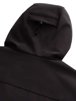 Woolrich Softshell Jacket With Hood And Zip Fastening
