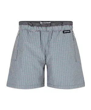 Miu Miu Checked Tailored Shorts