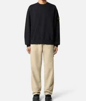 Stone Island Logo Patch Crewneck Sweatshirt