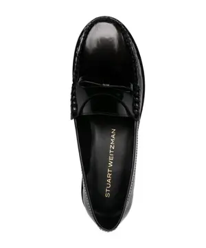 STUART WEITZMAN Lottie Bow Loafers